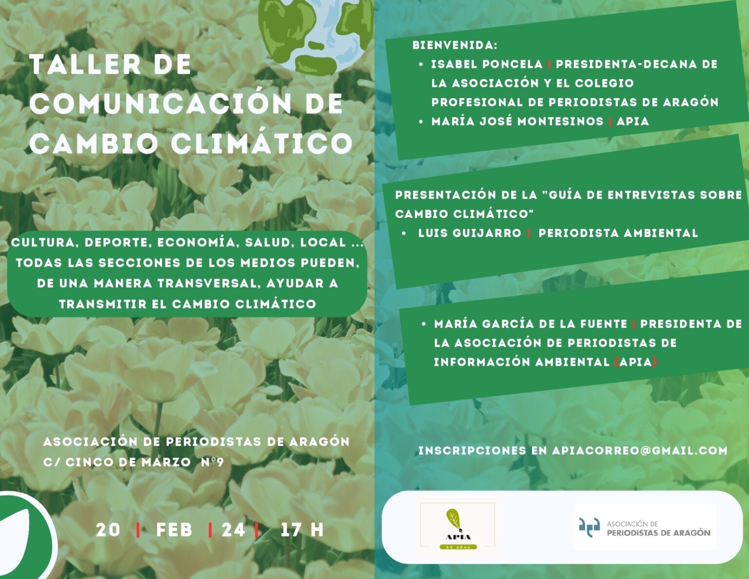 Taller de Comunicación de Cambio Climático- “Guía de Entrevistas sobre ...